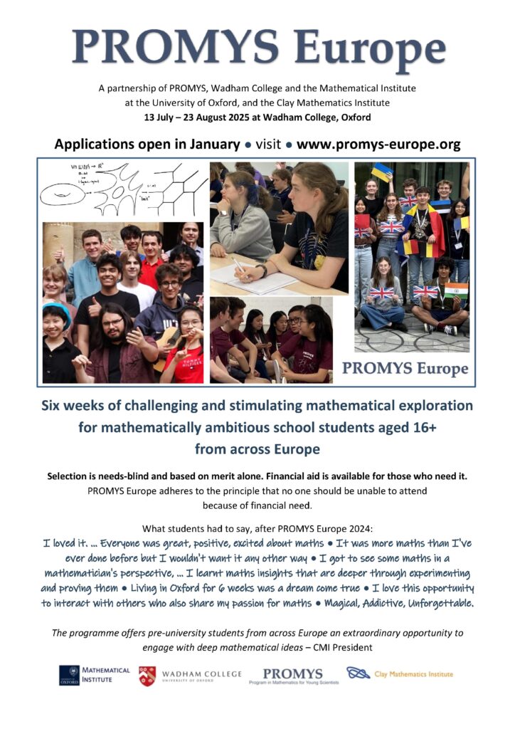 PROMYS Europe 2026 – PROMYS Europe